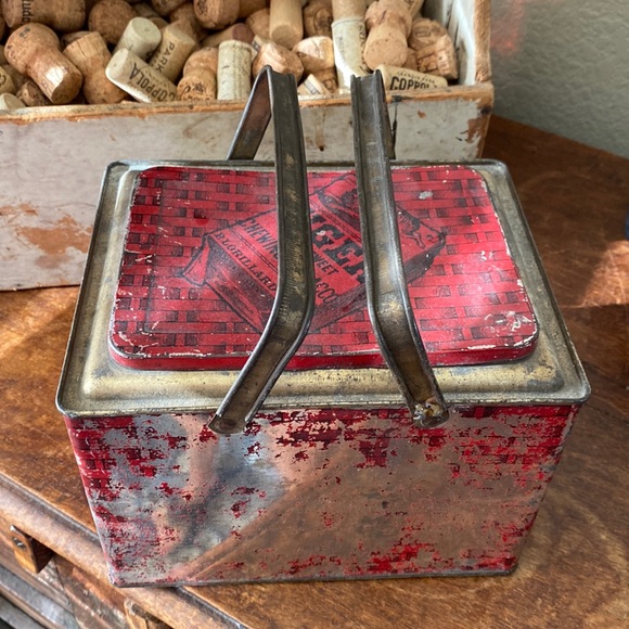 Accents | Antique Tiger Bright Sweet Chewing Tobacco Tin | Poshmark